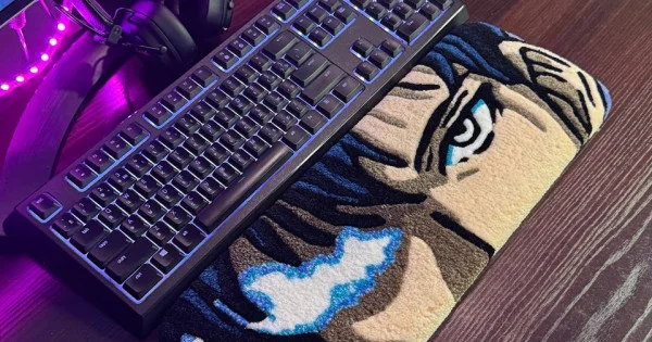 Shadow Monarch Keyboard Rug