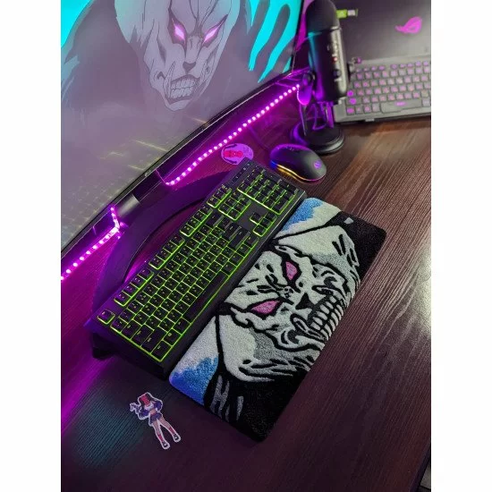 Fluffy Keyboard Rug PND