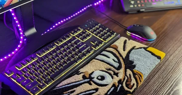 Pirate Hero Keyboard Rug - Bold Desk Decor