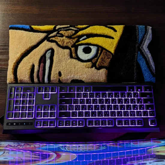 Fluffy Keyboard Rug SA