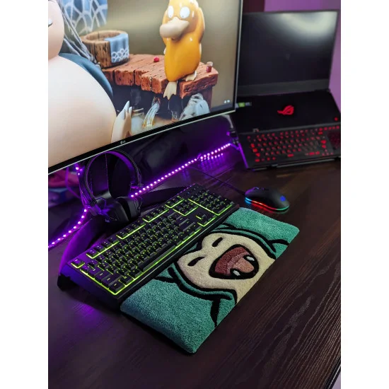 Fluffy Keyboard Rug SN