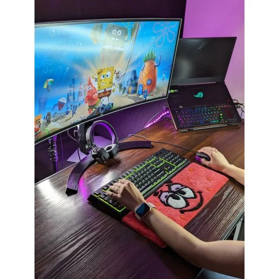 Fluffy Keyboard Rug P