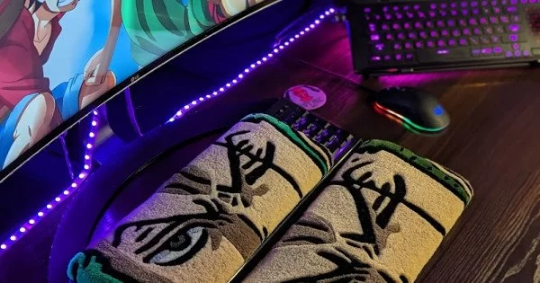 Fluffy Keyboard Rug - Add Comfort and Style to Your Workspace