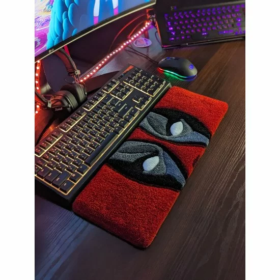 Fluffy Keyboard Rug DP