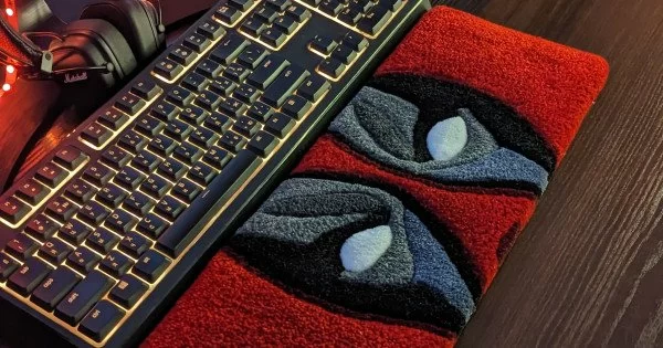 Fluffy Keyboard Rug DP