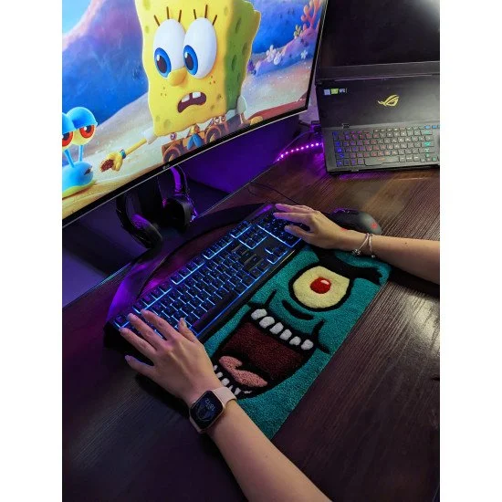 Fluffy Keyboard Rug Pi